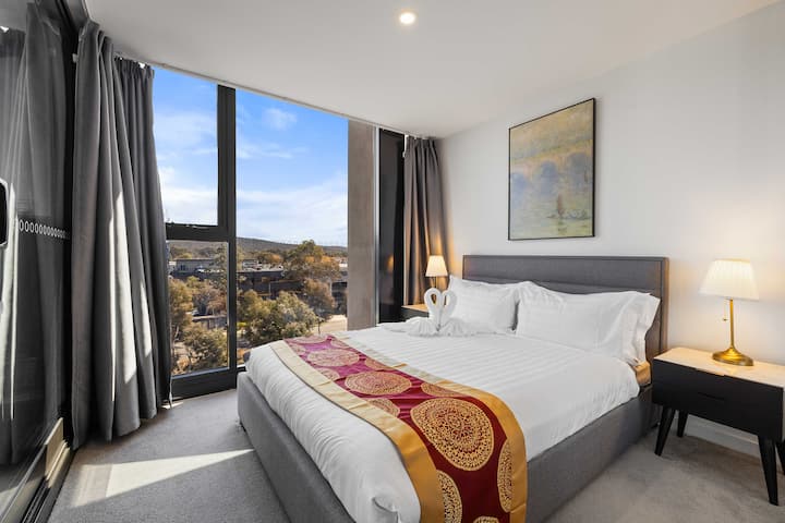 Premium 2b2b@cbd#freeparking#wifi#sauna#gym#pool1 - Canberra