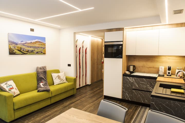 Gin Luxury - Bilocale Con Sauna - Livigno