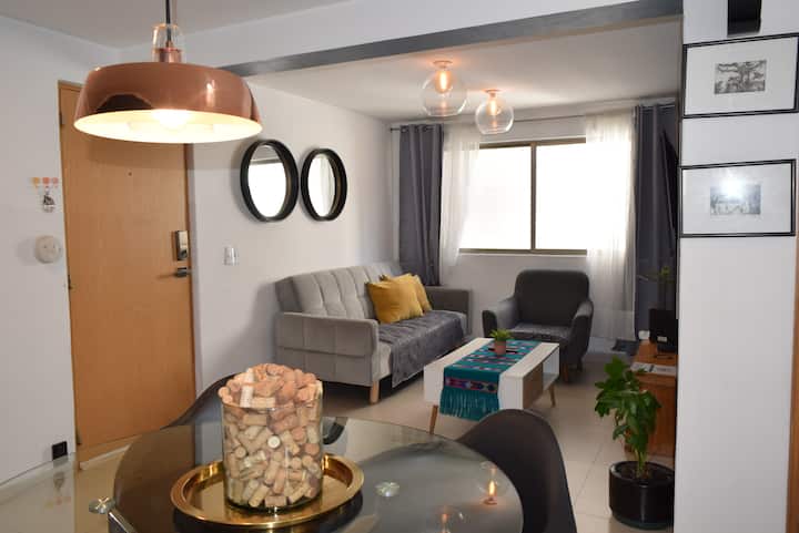 Modern Apt, Near Condesa And Roma - Mexico City