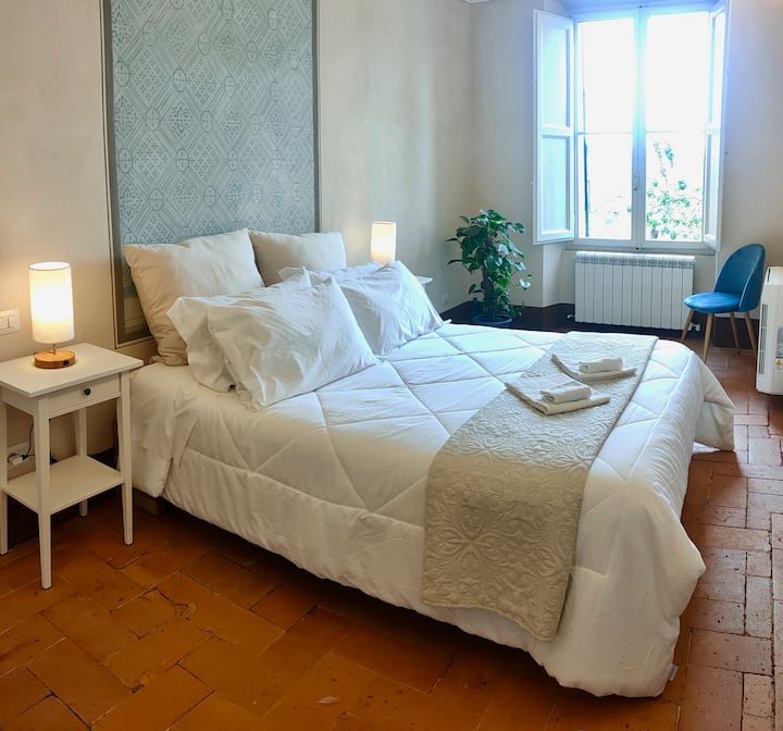 Appartamento Con Affreschi E Vista Sul Giardino - 西恩納