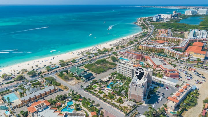 Ocean View Beach Condo | Le Vent 402 By Bocobay - Aruba