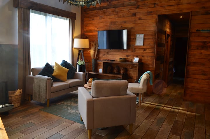 Rümü, Cabañas En Bosque Nativo Con Vista Al Volcán - Los Ríos