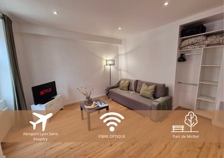 Studio Moderne Et Cosy à Miribel - Miribel