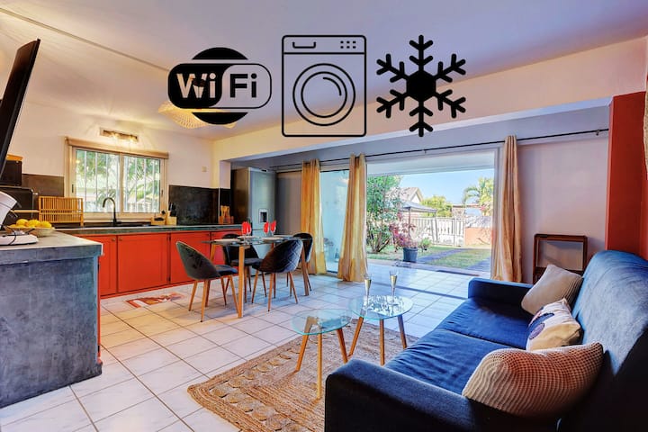 Bec Rose - Clim - Wi-fi - Jardin - Réunion