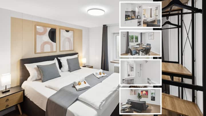 Andriss: Studio M For 3 - Kitchen - Wifi - Parking - Kaiserslautern