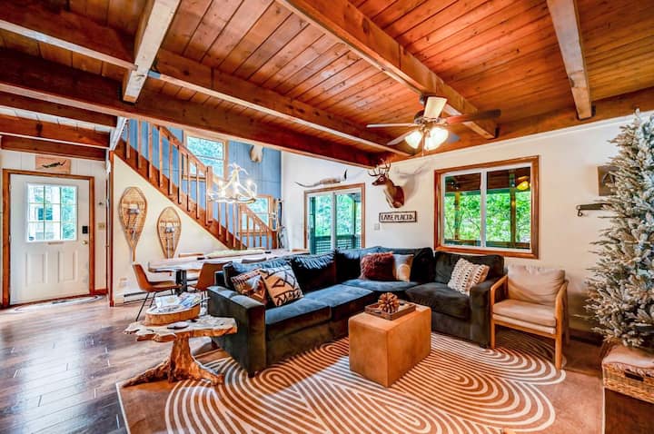 Mountain Mama~a Modern Rustic Cabin At Lakenaomi - Pocono Lake