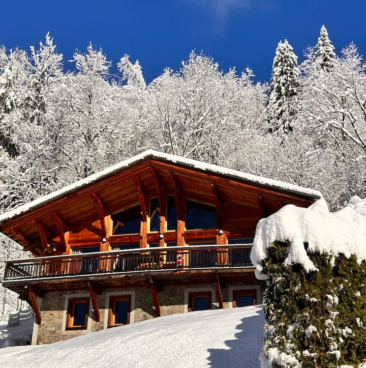 Chambre D'hôtes Chaleureuse Avec Vue Splendide - Les Carroz d'Arâches