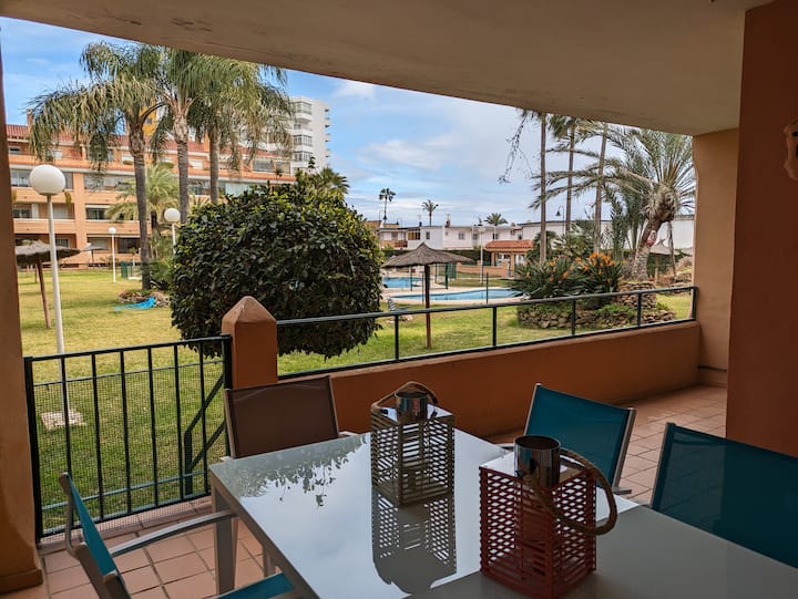 Wonderful Ground Floor Apartment La Siesta Beach - La Cala de Mijas
