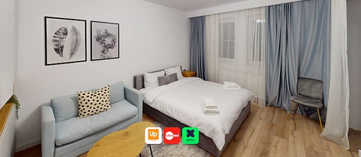 Cozy Studio No.1 Vrt - Sibiu