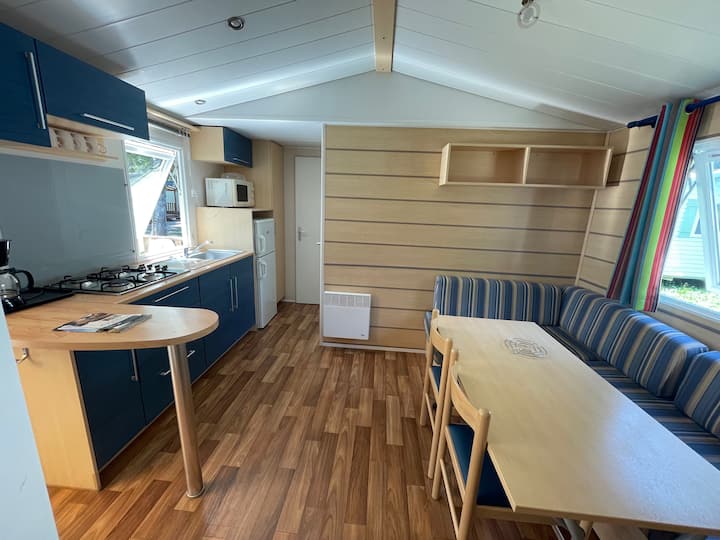 Mobil-home Le Pinot Blanc – 5 Personnes- Climatisé - Rust