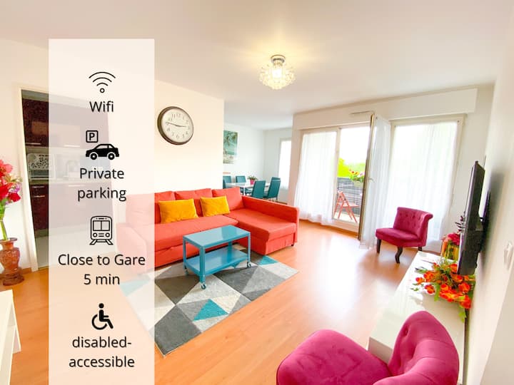 Parking Privé - 10 Min Du Stade De France - Aubervilliers