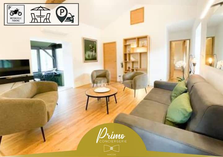 Le Petit Rousseau 4* Maison Climatisé >•< By Primo - Mâcon