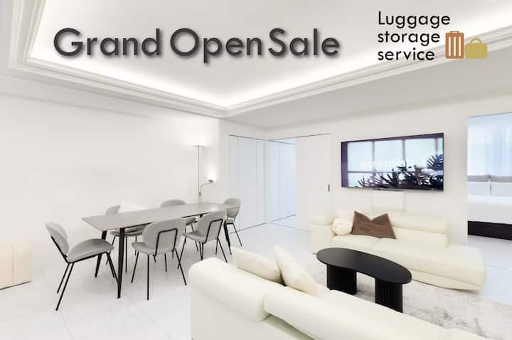 Bagages Ok！spacieux 92㎡ Max 11 Ppl Namba Dotonbori - Osaka