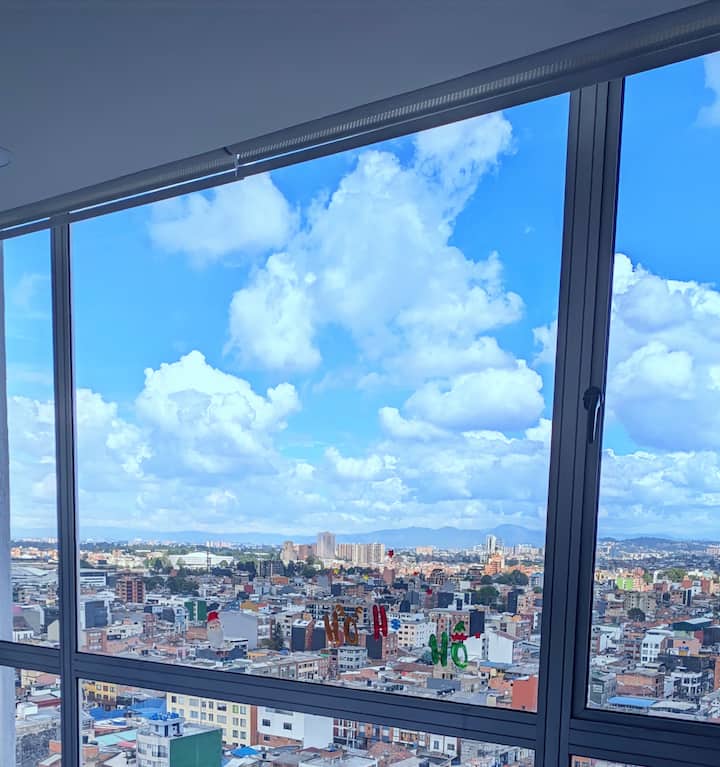 Cozy Loft With Beautiful View And 24h Reception - Bogotá