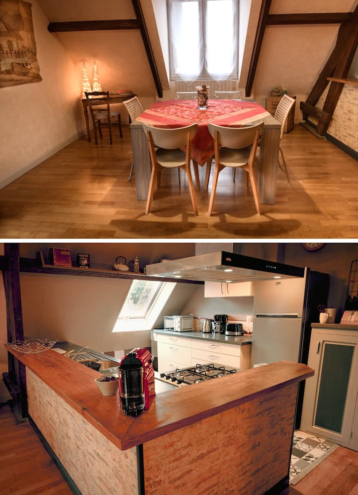 Grand Appartement Lumineux - Corrèze