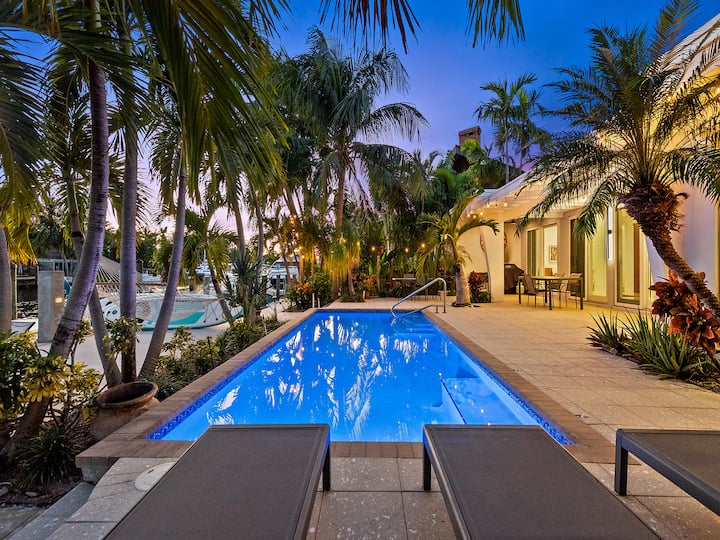 Waterfront Oasis | Heated Pool | Paddle Boards - Fort Lauderdale
