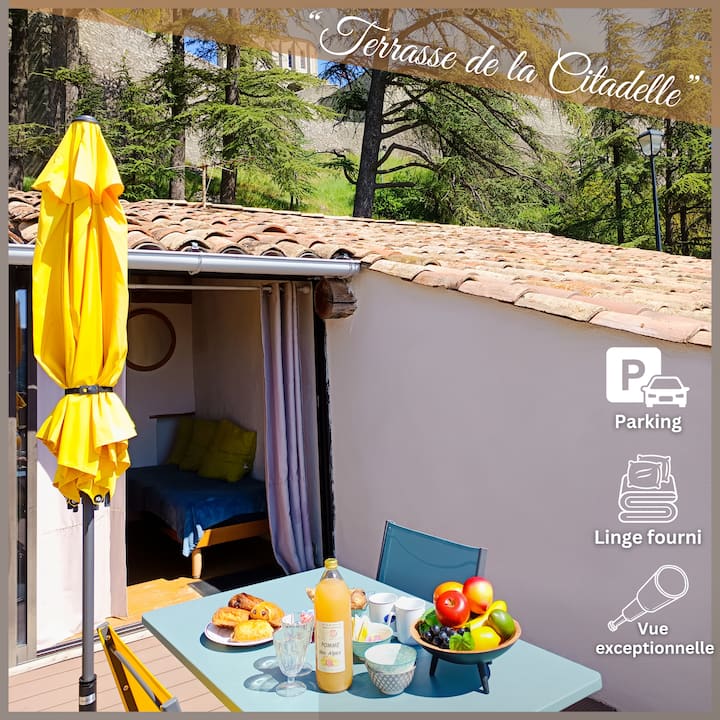 "La Terrasse De La Citadelle" - Sisteron