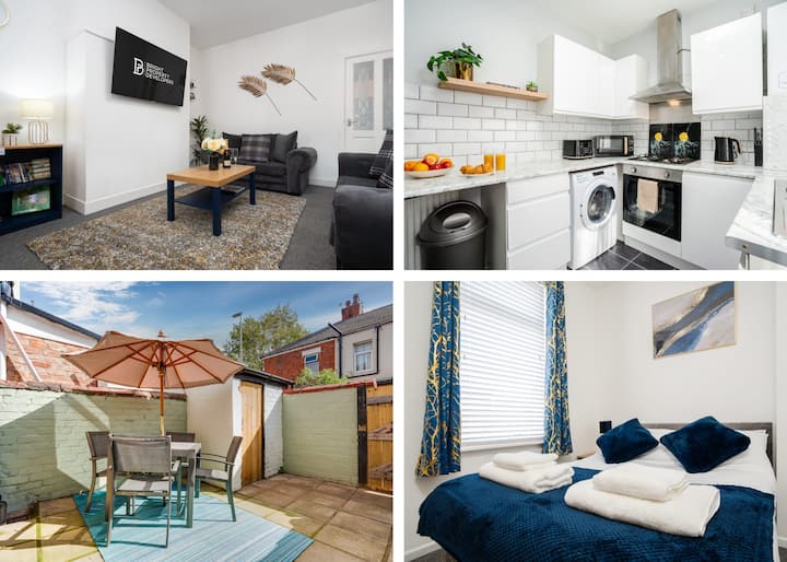 Private Yard, Free Parking/ Games - Laburnum House - Lytham St Annes