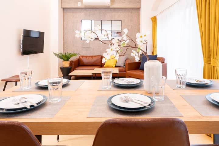 5 Min Walk To Skytree, Large Living,for Families - Asakusa