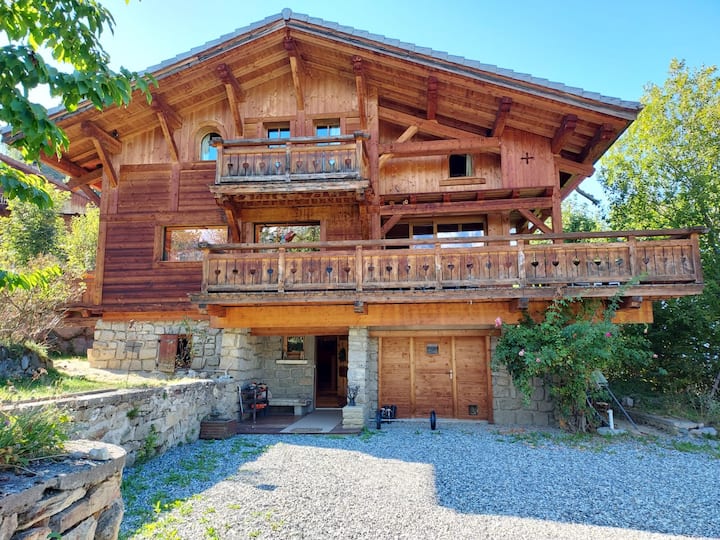 Chalet Cosy Avec Vue Sur Le Mont Blanc - Saint-Gervais-les-Bains