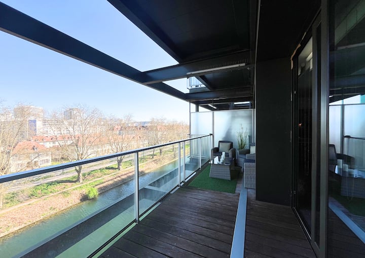 Centre T3 Strasbourg Vue Sur Bassin - Strasbourg