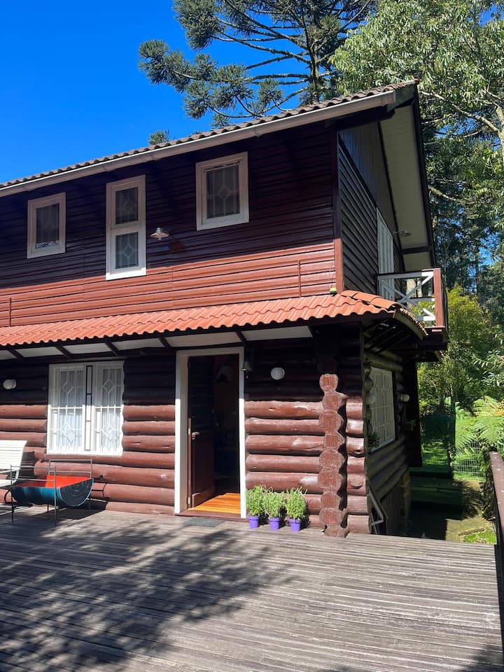 Chalé Pátio Privado/2 Suítes No Aconchego Serrano - São Francisco de Paula