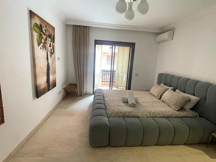 Appartement Gueliz City Center. 2 Chambres De Luxe - Marrakech