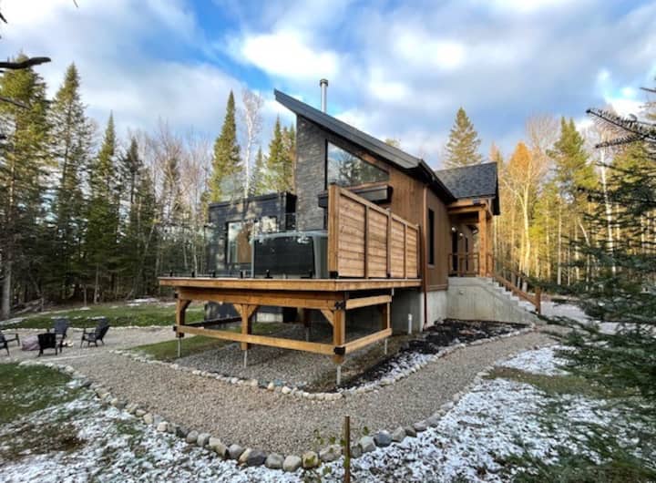 Le Petit Saphir | Chalet Intime Avec Spa & Billard - Rawdon