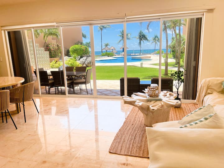 Beachfront|privatehottube|grill|groundfloor - Puerto Aventuras