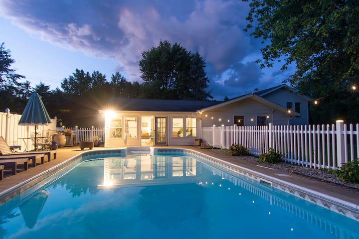Lake Erie Retreat W/in-ground Pool - Quarry Hill Winery, Berlin Heights