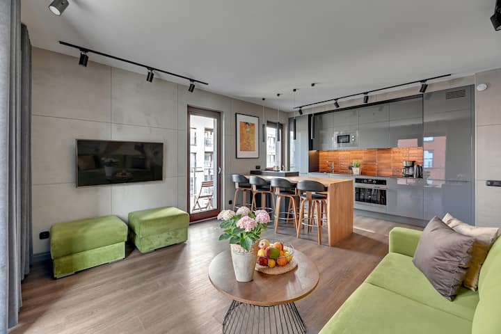 Apartament Dla 6 Osób Chmielna 73/19 - Danzig