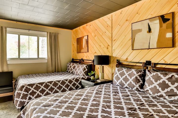 Perfect Lodge /W Gameroom Center Of Hunter Mt 10 - Hunter Mountain, NY