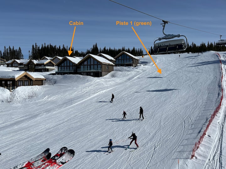 New Lux Cabin-4bath- 5bedroom/12beds-ski In/out - Norwegen