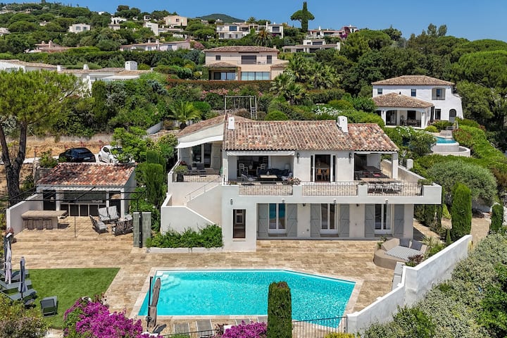 La Chantyviere,villa Vue Exeptionnelle,plageprivée - Grimaud