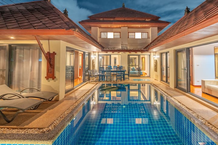 Nathong Villa 3bedroom+1maid Room Charming Home - Phuket