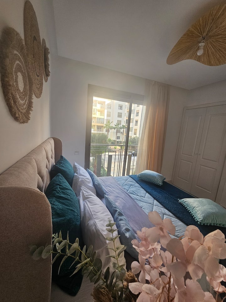 Proche Aéroport Avec Vue Sur Piscine Et Netflix - Nouaceur