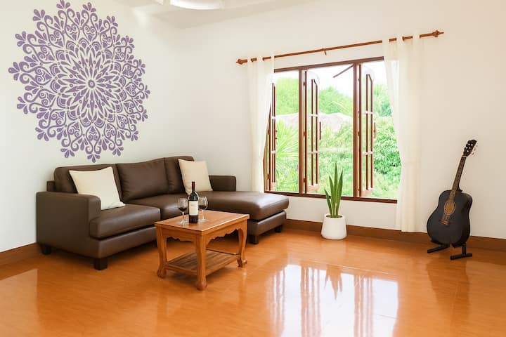The Purple Palace With Ac. Free Pool & Gym Access - Ko Yao Yai
