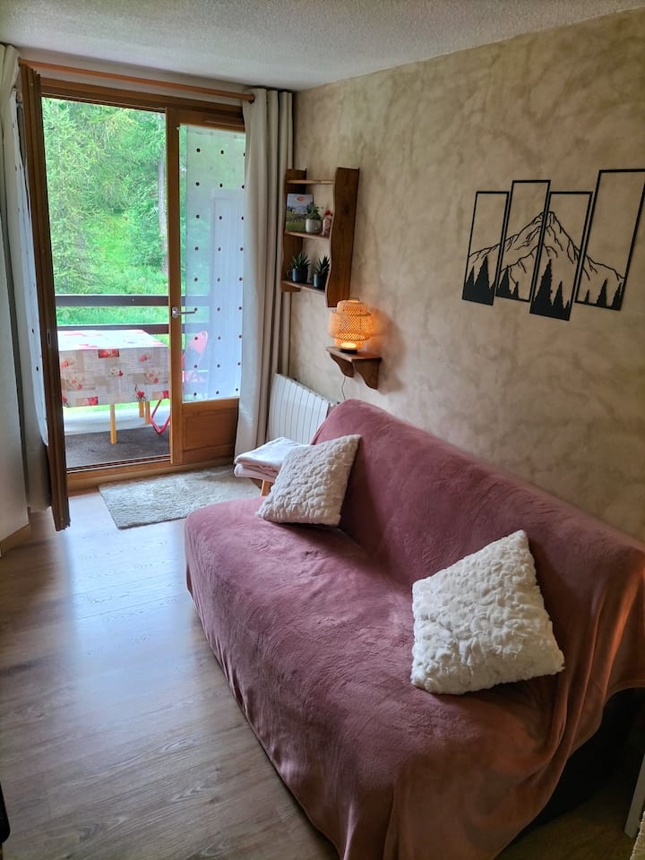 Appartement 4/6 Personnes Dans Résidence Calme - Risoul