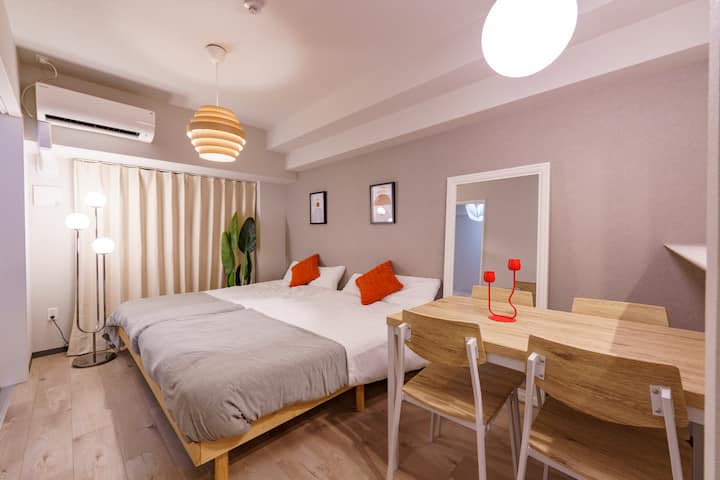 8min Kanayama/15min Nagoya/6 Pers./neuf Luxe Apt - Nagoya