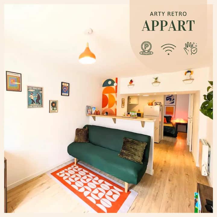 Arty Retro Appartement Proche Disneyland Et Paris - Meaux