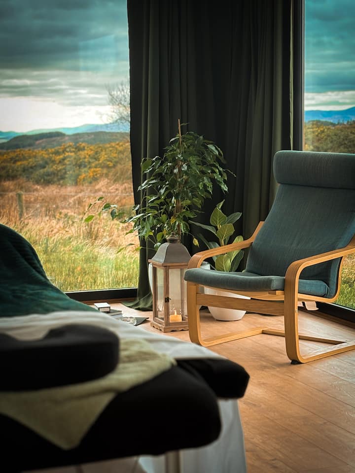 Eco-luxury Spa Lodge With Outdoor Bath & Bay Views - Bantry