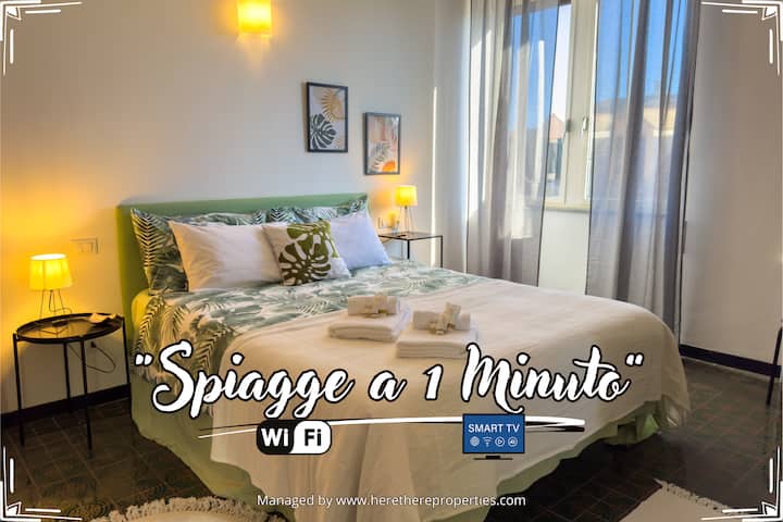 [Plages à 1 Min] Wi-fi Free • Smart Tv • Clima - Celle Ligure