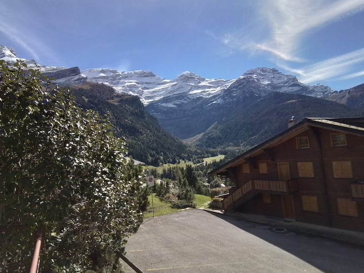 Delightful One Bedroom Apartment In Les Diablerets - Les Diablerets