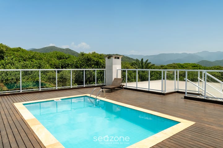 Apt With Bbq And Swimming Pool In Ubatuba Rji022 - Ubatuba