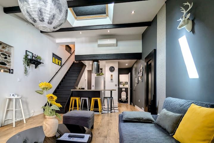 Duplex 50m² • Parking Privé • Centre-ville • Clim - Toulouse