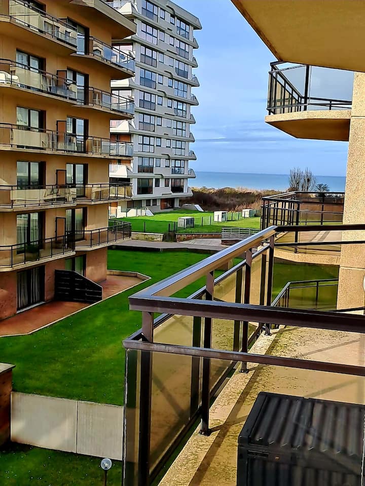 Studio Aan Het Esplanade Met Lateraal Zeezicht - La Panne