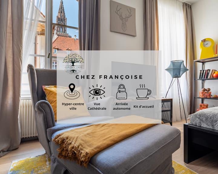 Chez Françoise -Splendide Studio, Vue Cathédrale - Estrasburgo