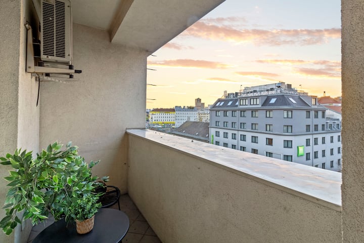 Prater Apartment | 80 M² | Loggia - Bécs