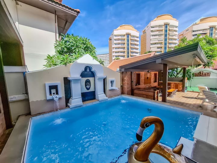 Private Pool Villa+sauna+snooker 3.5 Bdr - Pattaya
