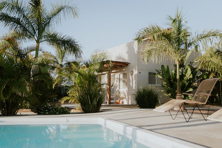 Modern Casita At Swell W/pool And Ac Near Beach - Baja California Sur